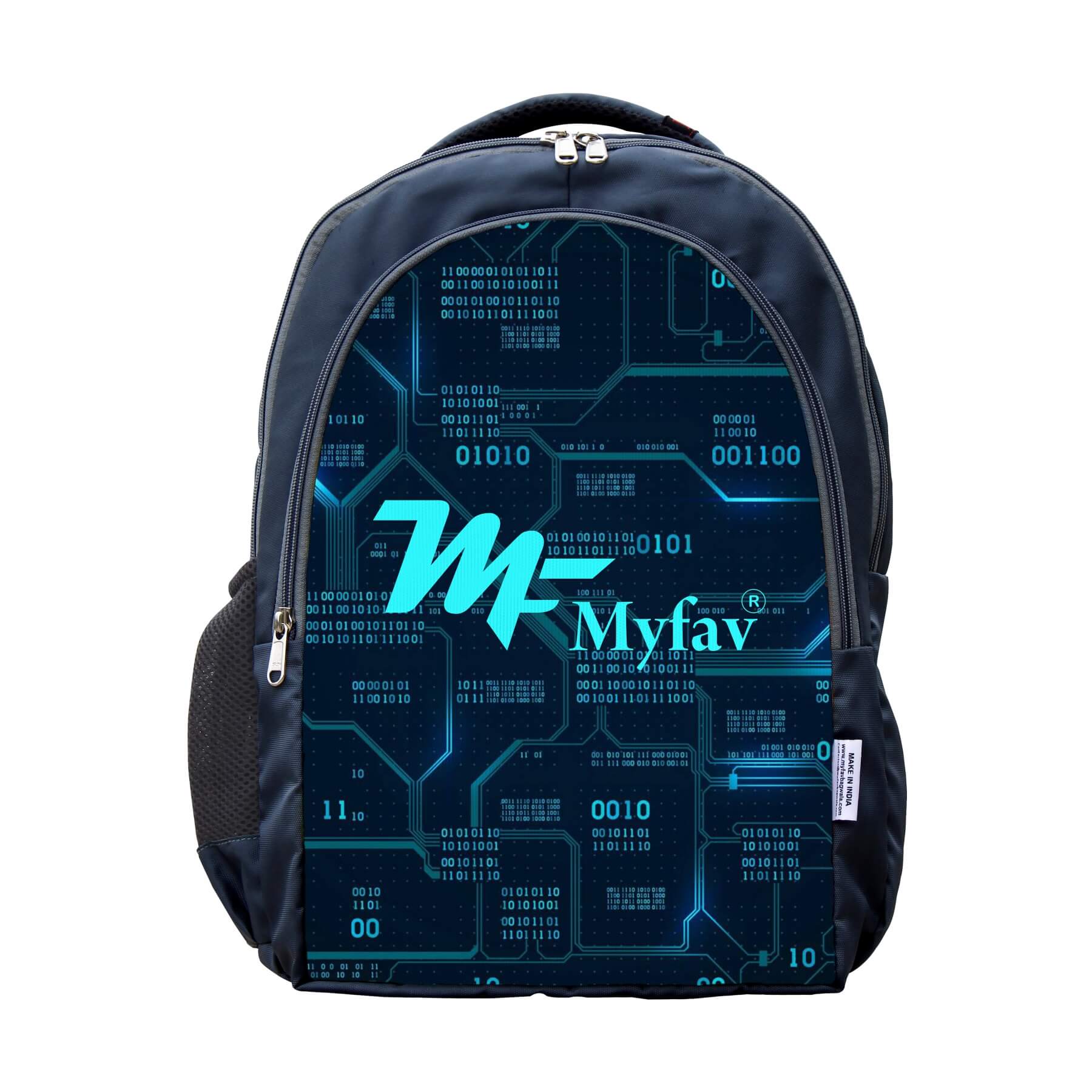MY FAV Digital Print School College Backpack with Laptop Compartment 3 ...